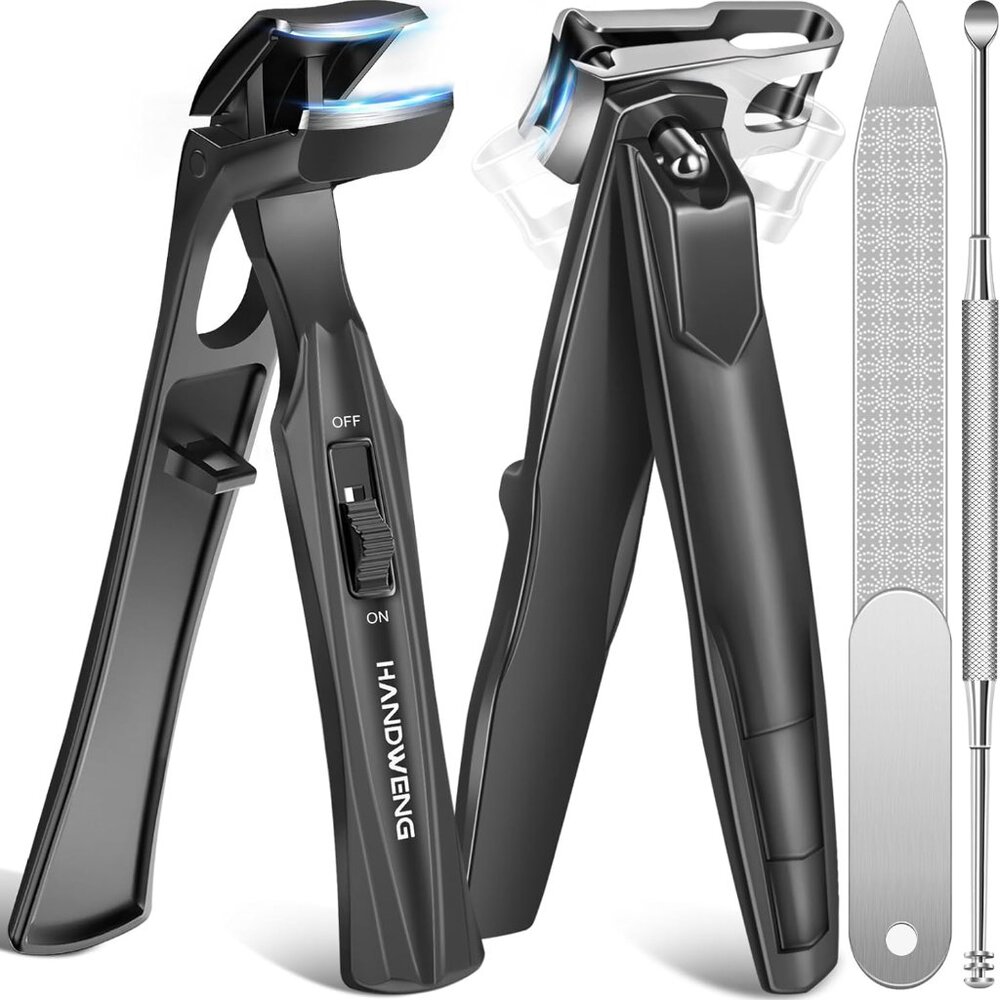 Toenail Clippers For Seniors Thick Toenails, Angled H… - Gem